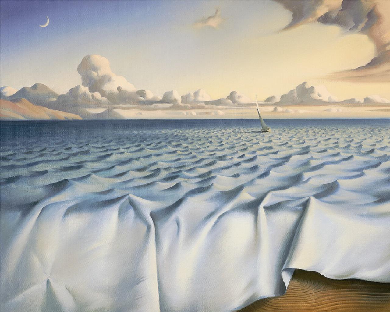 Vladimir Kush – Ripples on the Ocean – TechnoChitlins